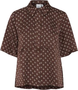 Ichi Ichi, Femme, Blouses et Chemises, Brun, Taille: 42 FR Chemises
