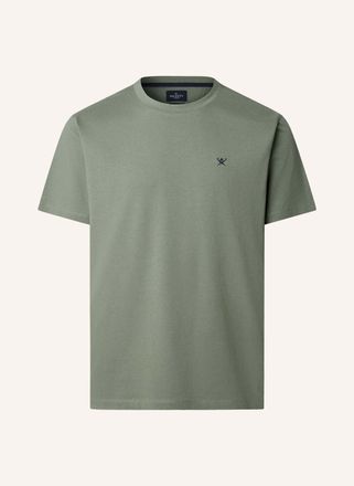 Hackett T-Shirt Ss Logo Tee gruen