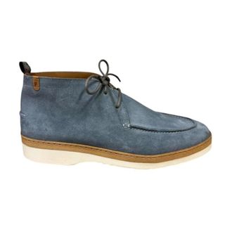 Van Bommel Homme, Chaussures, Bleu, Taille: 43 EU Lace-up Bottes