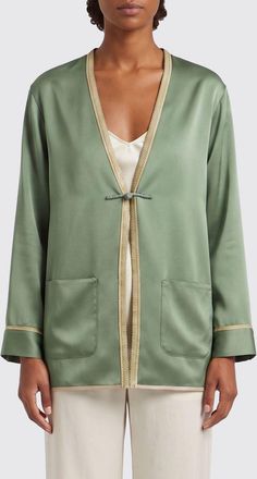 Forte_Forte Pullover FORTE FORTE Damen Farbe Gr&uuml;n