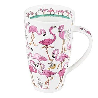 Dunoon Flamingo Mug en porcelaine anglaise par Dunoon? fabriqu&eacute; en Angleterre