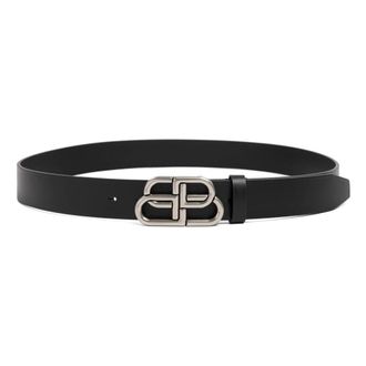 Balenciaga Large BB G&uuml;rtel - - Accessories - Herren - Schwarzk - 105 CM