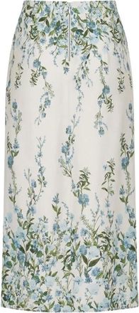 Alice & Olivia Femme, Jupes, Bleu, Taille: 36 FR Maeve Slip Skirt