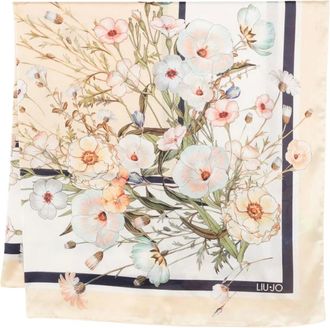 Liu Jo Femme, Accessoires, Multicolore, Taille: ONE Size Foulard Imprim&eacute; Floral