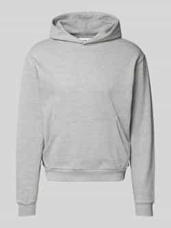 Review Hoodie mit K&auml;nguru-Tasche