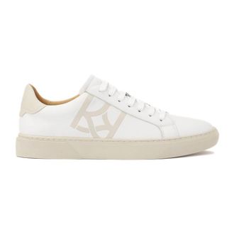 Kazar Bequeme Herren-Sneaker mit Schn&uuml;rsenkel-Obermaterial - - Shoes - Herren - Wei&szlig; - 43 EU