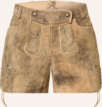 Spieth & Wensky Trachten-Lederhose Heide beige