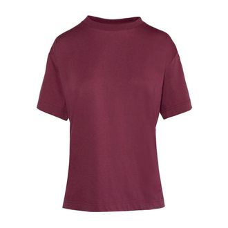 H&eacute;st H&eacute;st - Rhododendron T-shirt Jersey Tee - Femme - Tops - Violet - Taille: 42 FR