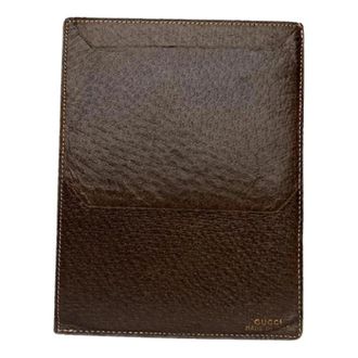 Gucci Portefeuille Pre-owned - Femme - Pre-owned - Brun - Taille: ONE Size