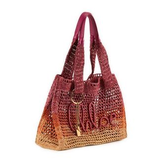 Chlo&eacute; Sac cabas d&eacute;grad&eacute; Summer Banana en raphia