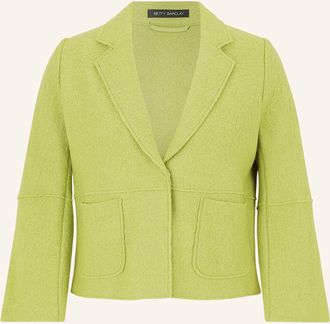 Betty Barclay Boucl&eacute;-Blazer Mit 3/4-Arm gruen