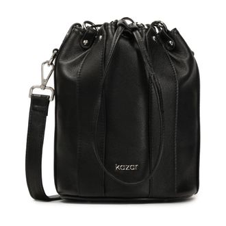 Kazar Schwarze Ledertasche Handtasche - - Bags - Damen - Schwarzk - ONE SIZE