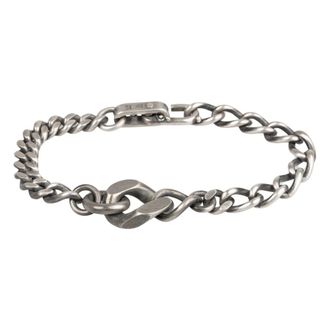 Werkstatt M&uuml;nchen Homme, Accessoires, Gris, Taille: M Filed Chain Bracelet