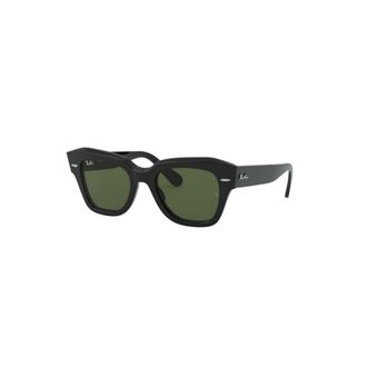 Ray-Ban unisex, Accessoires, Noir, Taille: 49 MM Authentiques Lunettes State Street