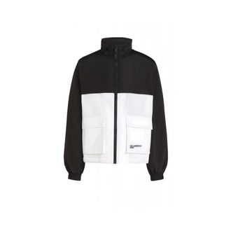 Karl Lagerfeld Homme, Vestes, Multicolore, Taille: XL Monogram Puffer Jacket