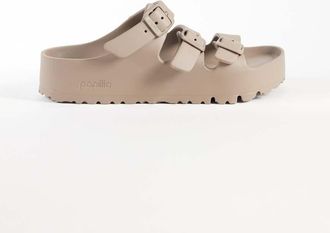 Birkenstock Florida III Flex - Sandales &agrave; plateforme - Gris taupe-Neutral