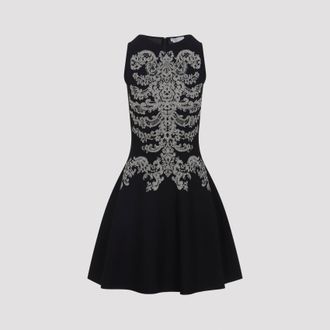 Alexander McQueen Alexander McQueen - Robe courte en viscose