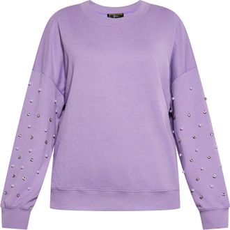 Faina Sweatshirt Damen violett