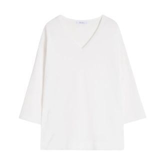 Max Mara T-Shirt - - Tops - Damen - Wei&szlig; - XL