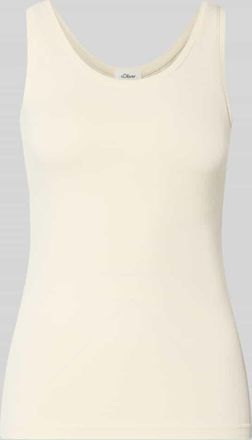 s.Oliver Red Label Slim Fit Tanktop aus Baumwoll-mix