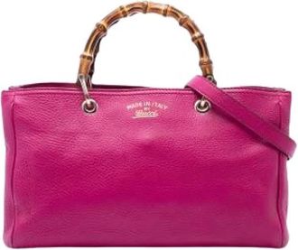 Gucci Pre-owned Bamboo Shopper - - Pre-owned - Damen - Rosa - ONE SIZE