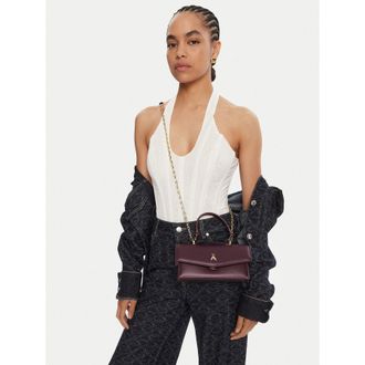 Patrizia Pepe Handtasche Patrizia Pepe 2B0032/L061-M536 Dunkelrot