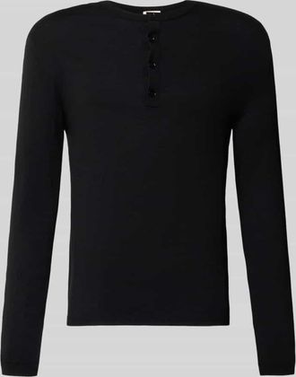 Drykorn Strickpullover mit Henley-Kragen