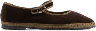 Flabelus Ballerines Ulla velours en coton