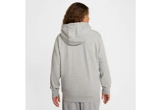 Nike Kurzarmshirt M NK CLUB FT FZ HOODIE DK GREY HEATHER/LT SMOKE GREY