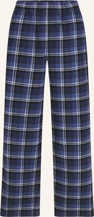 SKIMS Skims Schlafhose Flannel Aus Flanell blau