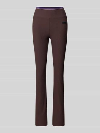 Emporio Armani Super Skinny Fit Leggings mit Feinripp