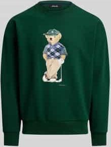 Polo Ralph Lauren Strickpullover mit Polo Bear-Stitching