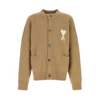 Ami Ami de Coeur Cardigan - - Knitwear - Herren - Beige - S