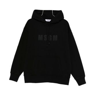 Msgm Msgm, Homme, Sweatshirts et sweats à capuche, Noir, Taille: XL SweaT-shirt Classique Nero pour Homme