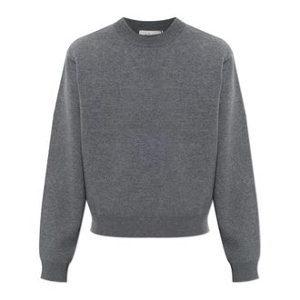 R&oacute;he Round-Neck Strickwaren - - Knitwear - Damen - Grau - L