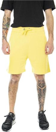 Alpha Industries Homme, Shorts, Jaune, Taille: S Bermuda Shorts