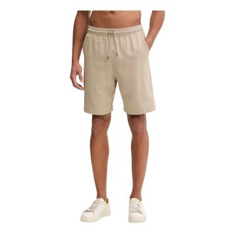 Emporio Armani Shorts Bermuda en m&eacute;tis - Homme - Shorts - Beige - Taille: 2XL
