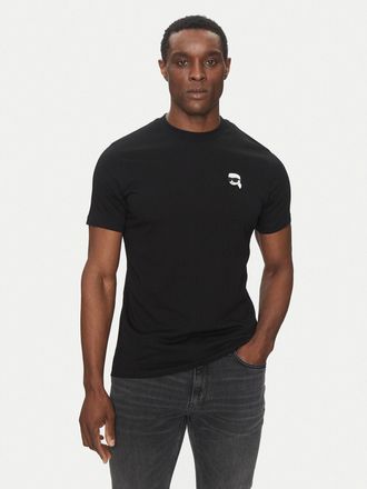 Karl Lagerfeld T-Shirt 755710 500224 Schwarz Regular Fit