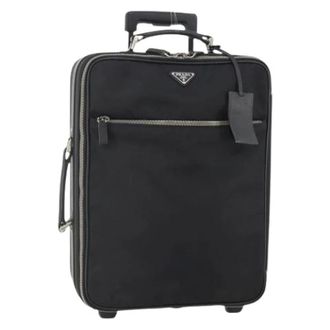 Prada Sac Week-end Trunk Pre-owned - Femme - Pre-owned - Noir - Taille: ONE Size