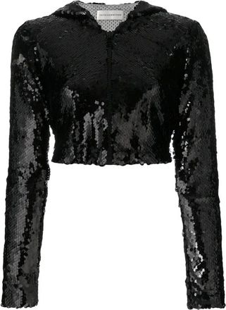 Faith Connexion Femme, Blouses et Chemises, Noir, Taille: 38 FR Felpa Donna