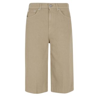 Dondup Femme, Shorts, Brun, Taille: W24 Bermuda Delfine