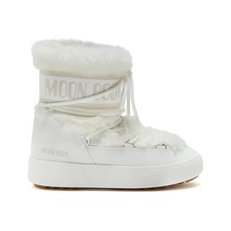 Moon Boot LTrack Low Faux Fur WP - - Shoes - Damen - Wei&szlig; - 39 EU