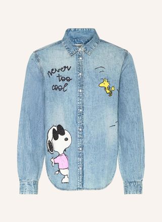 Princess Goes Hollywood Princess Goes Hollywood Jeansbluse Mit Schmucksteinen blau