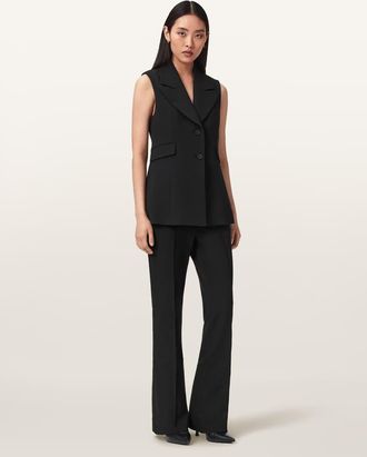 AllSaints Astra - Hose in Schwarz