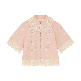 Skall Studio Femme, Blouses et Chemises, Rose, Taille: 38 FR Talia Shirt