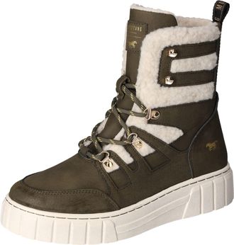 Mustang Jeans Damen 1446-603 Sneaker, Military, 38 EU