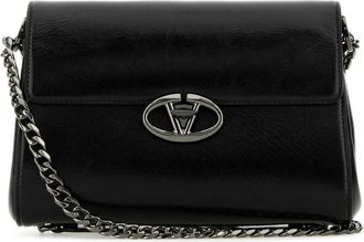 Valentino Garavani Femme, Sacs, Noir, Taille: ONE Size VLogo Shoulder Bag