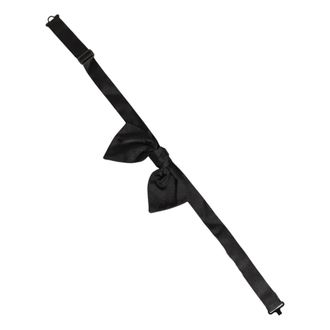 Dolce & Gabbana Homme, Accessoires, Noir, Taille: ONE Size papillon en satin de soie