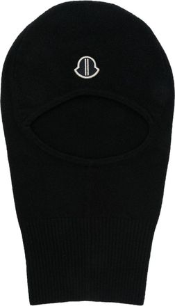 Rick Owens cagoule en maille - Noir