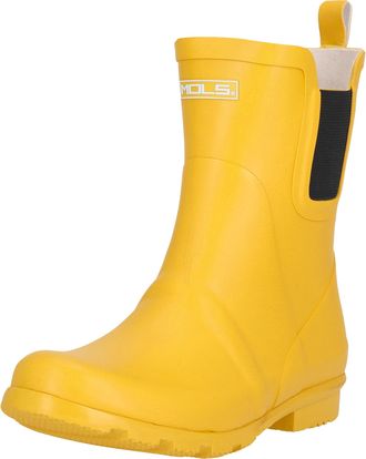Mols Damen Damen Gummistiefel Suburbs I Wasserdichte kurze Regenstiefel aus Naturkautschuk mit maximalem Tragekomfort 5005 Golden Rod 39